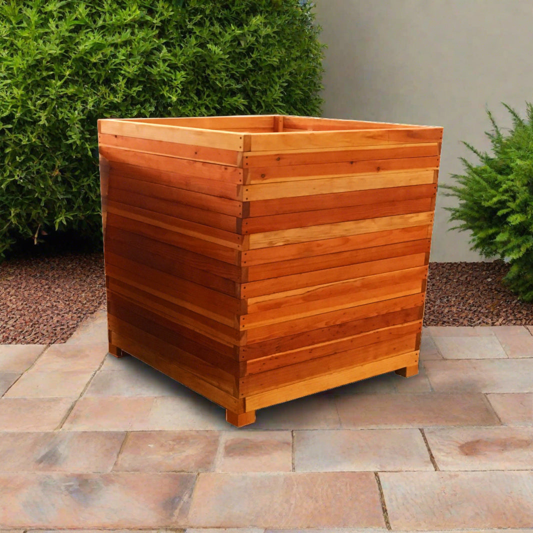 Best Redwood Planters – Red Chair Time
